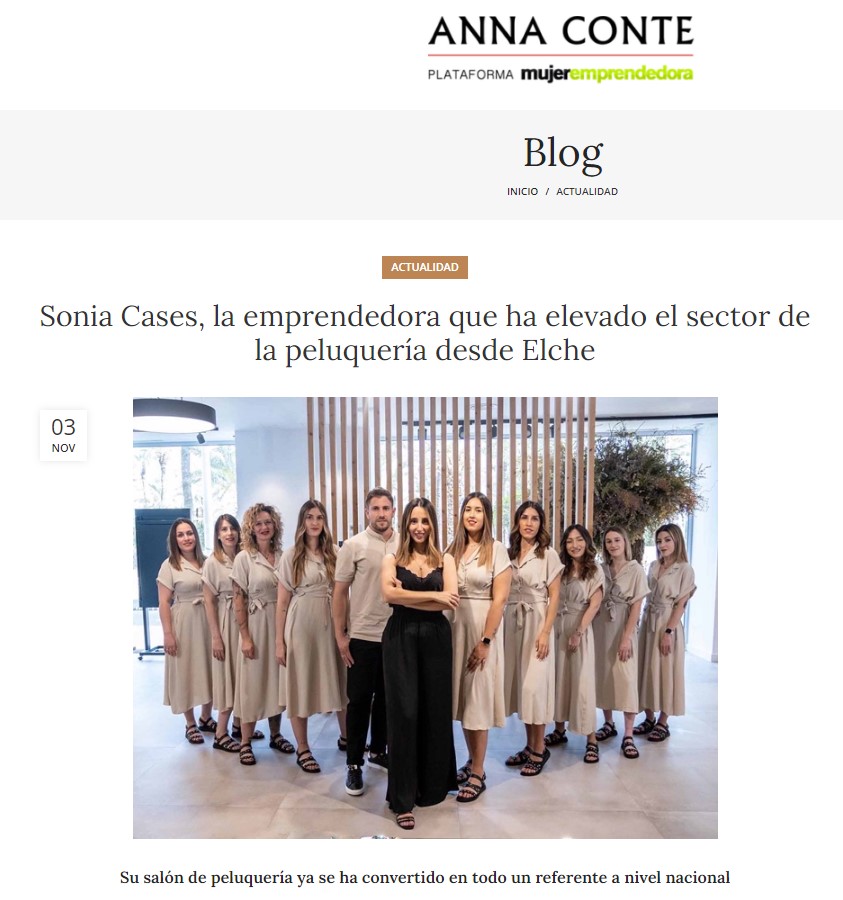 Sonia Cases en los medios de comunicación - Sonia Cases